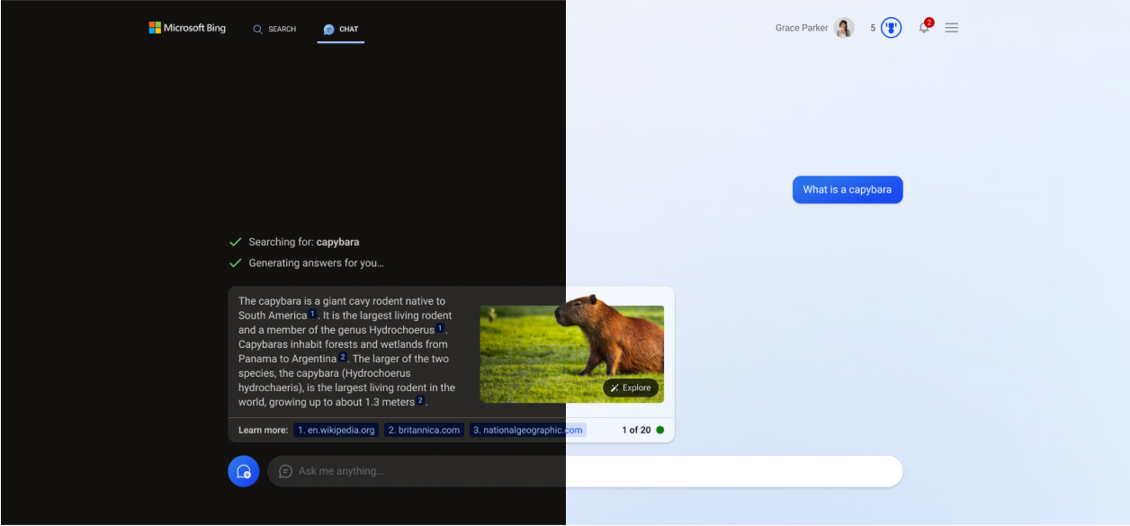 Introducing Bing Chat's New Dark Mode: A More Energy-Efficient Browsing ...