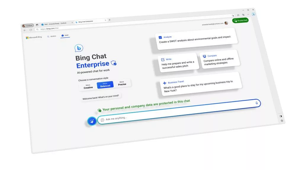 Microsoft CEO Satya Nadella Unveils Bing Chat Enterprise: Unlocking New ...